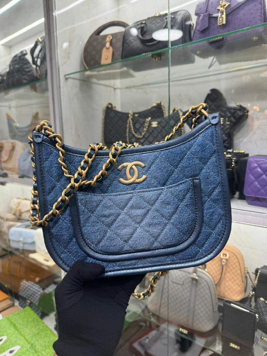 Chanel denim hobo bag :: Summercstore