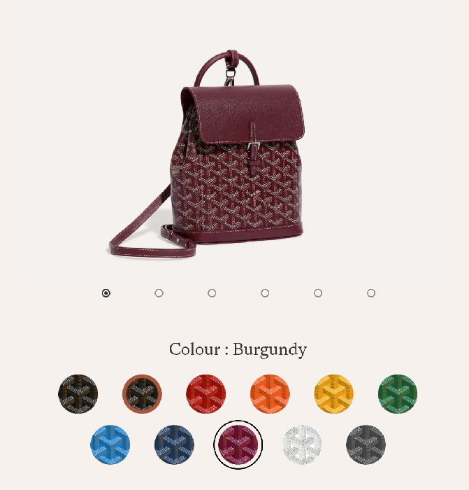 Goyard Alpin Mini Backpack (現貨 灰色 焦糖 藍色) :: Summercstore